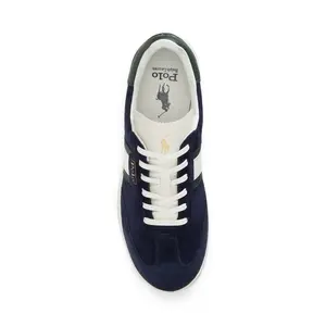 Ralph Lauren Heritage Aera Suede Sneaker - Navy/forest