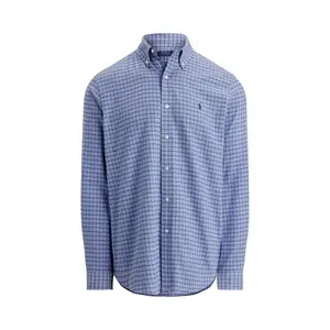 Ralph Lauren Classic Fit Performance Twill Shirt - Blue Heather Multi