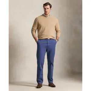 Ralph Lauren Bedford Classic Fit Washed Chino Pant - Light Navy