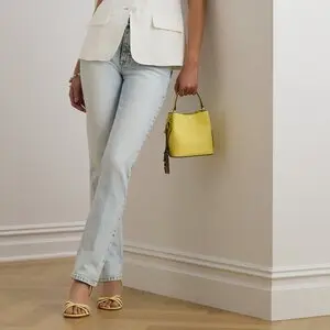 Ralph Lauren High-rise Straight Ankle Jean - Ednah Wash