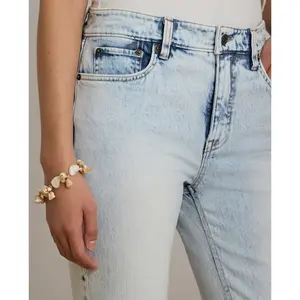 Ralph Lauren High-rise Straight Ankle Jean - Ednah Wash