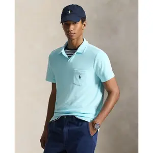 Ralph Lauren Terry Polo Shirt - Soft Aqua