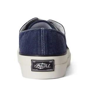 Ralph Lauren Keaton Canvas Sneakers - Navy
