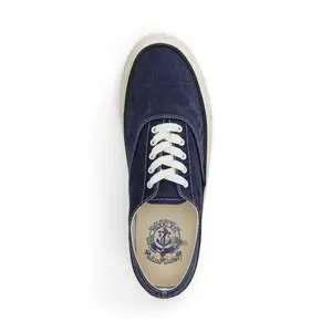 Ralph Lauren Keaton Canvas Sneakers - Navy