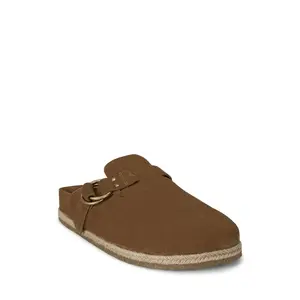 Ralph Lauren Turbach Suede Clog Sandal