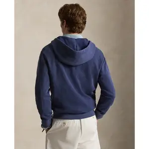 Ralph Lauren Fleece Full-zip Hoodie - Dark Cobalt