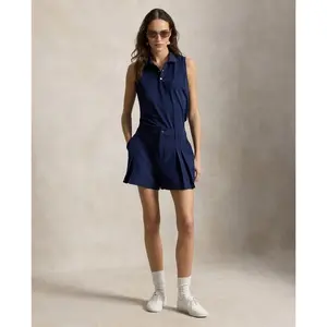 Ralph Lauren Stretch-twill Pleated Short