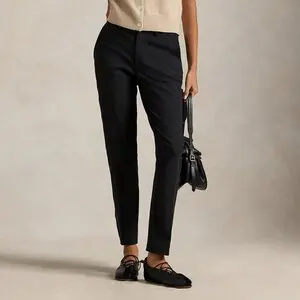 Ralph Lauren Stretch-cotton Blend Slim Pants - Polo Black