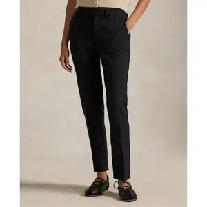 Ralph Lauren Stretch-cotton Blend Slim Pants - Polo Black