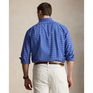 Ralph Lauren Plaid Oxford Shirt - Blue Multi