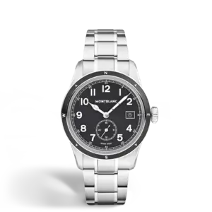 Montblanc 1858 Small Second 0 Oxygen Watch - Black