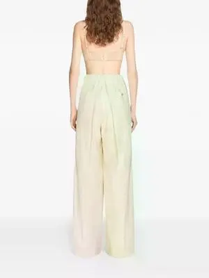 Dries Van Noten Pleated Wide Leg Pants
