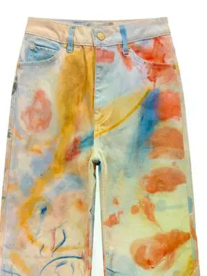 Ulla Johnson Willow Button Jeans - Neutrals