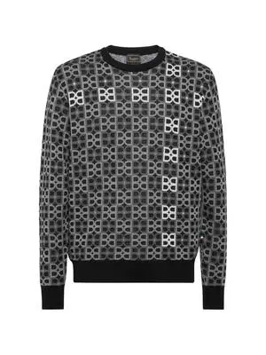 Billionaire Round Neck Sweaters For Men