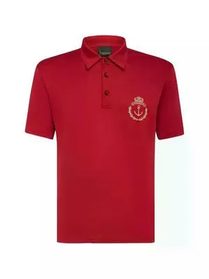 BILLIONAIRE Embroidered-logo Polo Shirt
