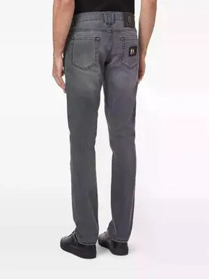 BILLIONAIRE Distressed Straight-cut Jeans
