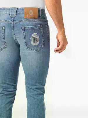 BILLIONAIRE Logo Jeans - Blue