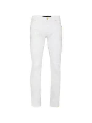 Billionaire Embroidered Jeans For Men
