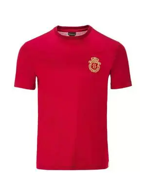BILLIONAIRE Crest Embroidered T-shirt