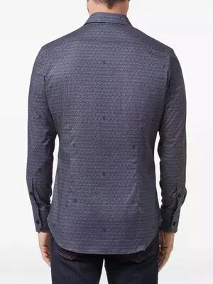 BILLIONAIRE Lion-print Button Shirt