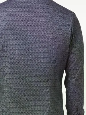 BILLIONAIRE Lion-print Button Shirt