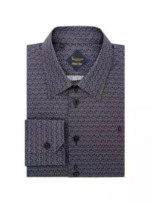 BILLIONAIRE Lion-print Button Shirt
