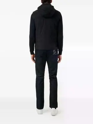 BILLIONAIRE Logo-patch Hooded Gilet