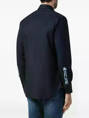 BILLIONAIRE Pattern-trim Shirt