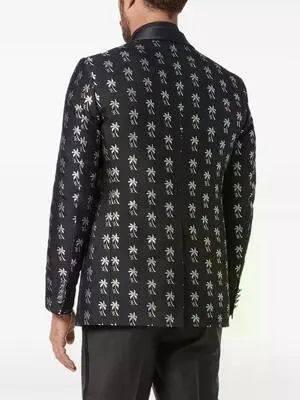 BILLIONAIRE Palms Single-breasted Blazer