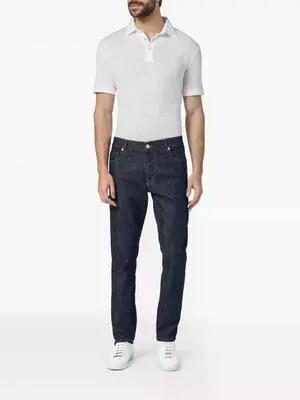 BILLIONAIRE Crest Straight-cut Jeans - Blue