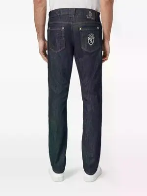 BILLIONAIRE Crest Straight-cut Jeans - Blue