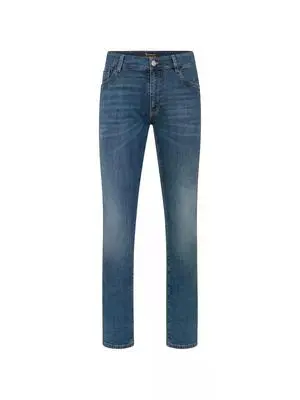 BILLIONAIRE Straight-cut Jeans With Logo Patch