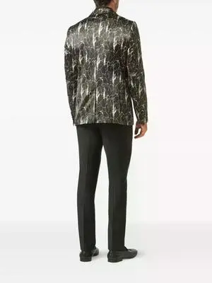 BILLIONAIRE Marbled Blazer