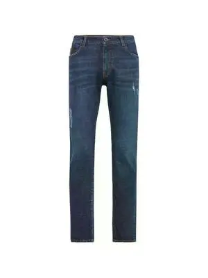 BILLIONAIRE Five-pocket Jeans With Metal Detailing