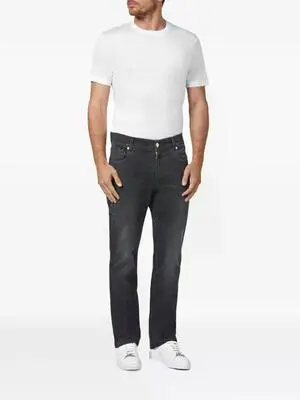BILLIONAIRE Embroidered Five-pocket Jeans