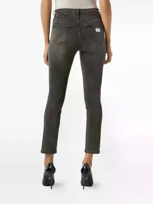 Philipp Plein Slim-fit Ripped Jeans
