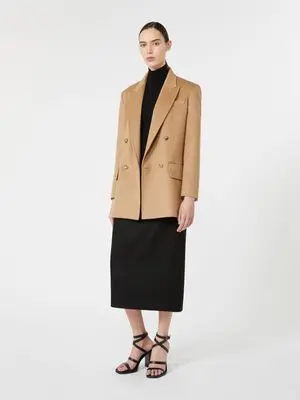 Max Mara Zibeline Olimpia Jacket - Camel