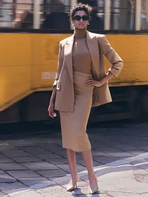 Max Mara Zibeline Olimpia Jacket - Camel