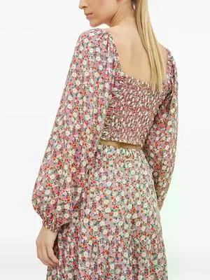 BILLABONG Salty Floral-pattern Blouse