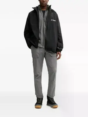 Adidas Hooded Jacket - Black