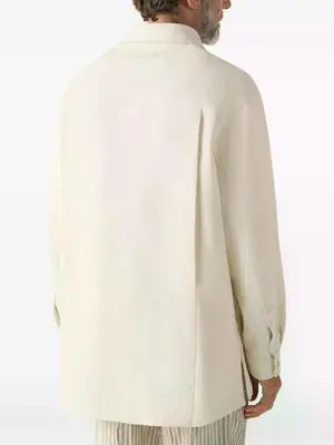 Zegna Button-up Wool Overshirt