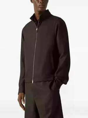 Zegna Lino Oasi Vest - Brown
