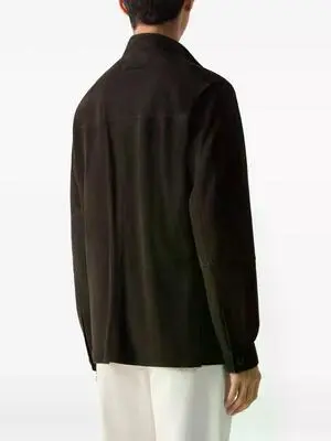 Zegna Il Conte Oasi Leather Jacket