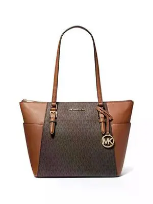 Michael Kors Large Monogram-print Charlotte Tote Bag