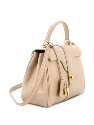 Celine 16 Small Top Handle Satchel - Neutrals