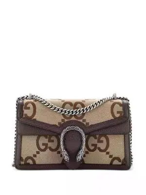 Gucci Dionysus Small Shoulder Bag Jumbo Gg Canvas