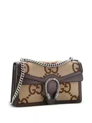 Gucci Dionysus Small Shoulder Bag Jumbo Gg Canvas