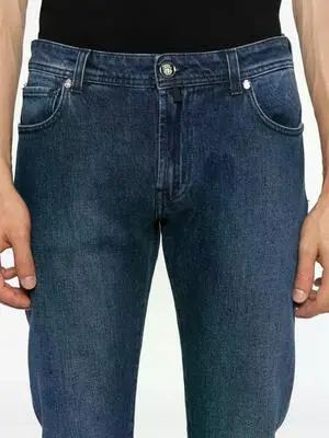 BILLIONAIRE Logo-patch Jeans - Blue