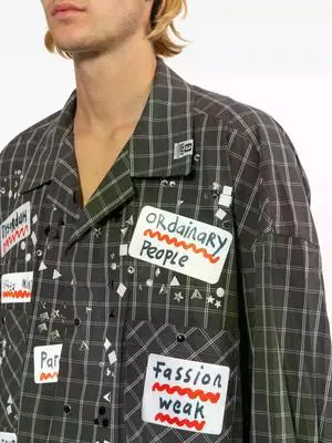 Mihara Yasuhiro All-over Graphic Print Shirt