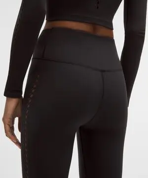 Lululemon Revealknit Eyelet High-rise Tight